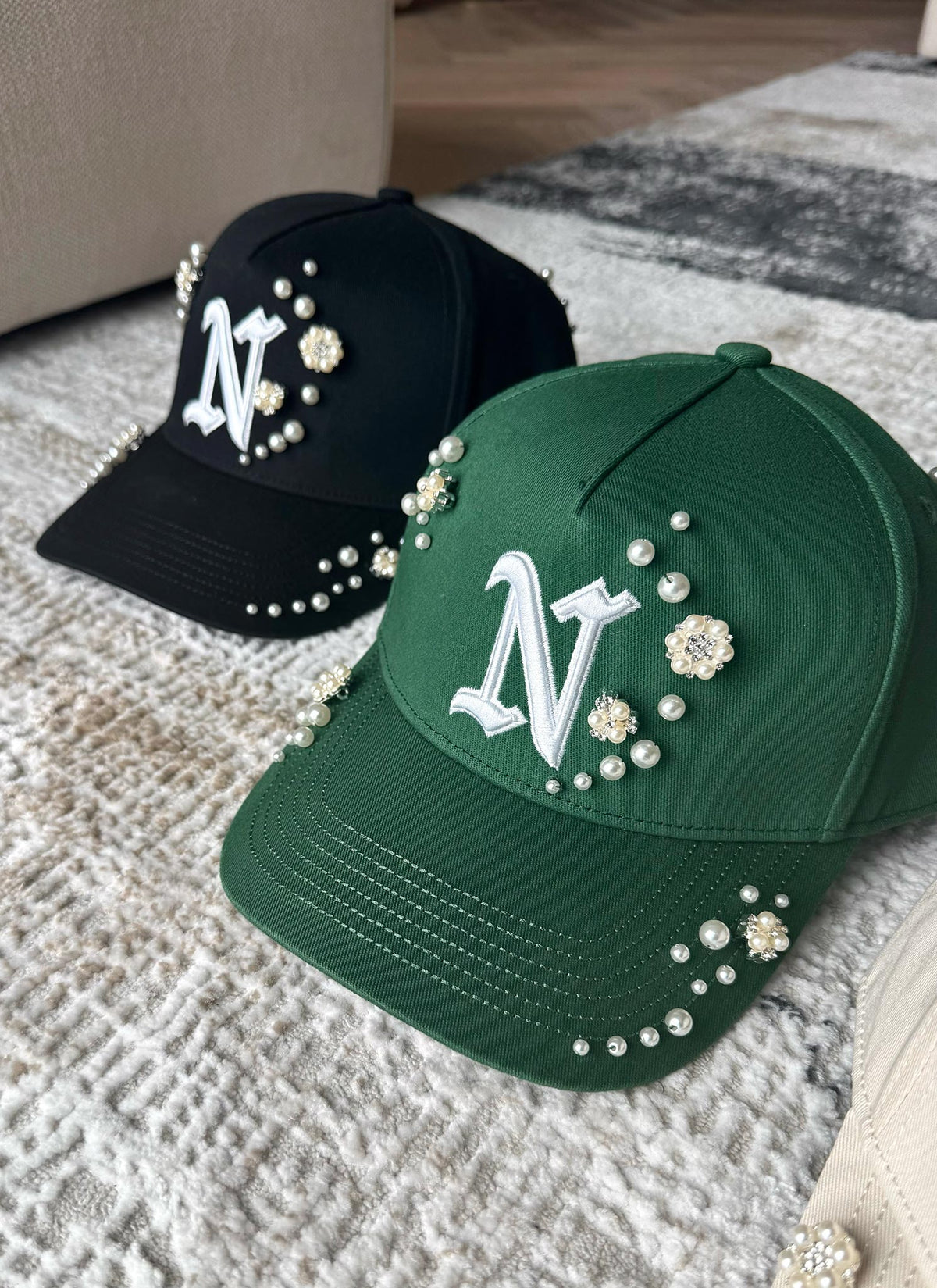 Pearl Cap - Black – N V L T Y, LLC