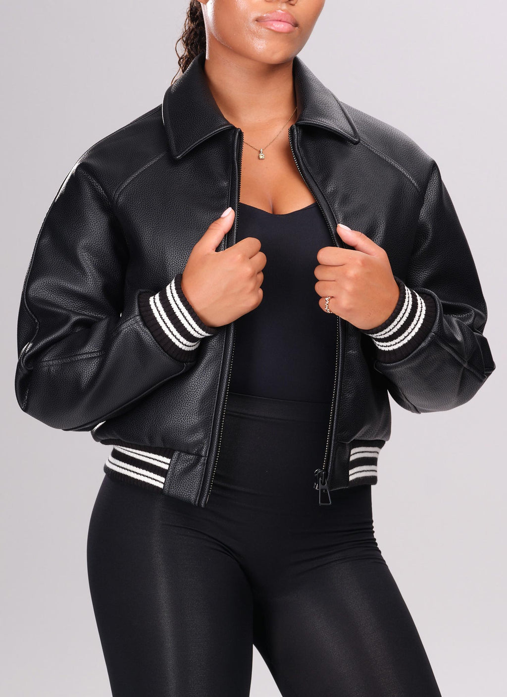 Aviator Jacket - Black – US - N V L T Y