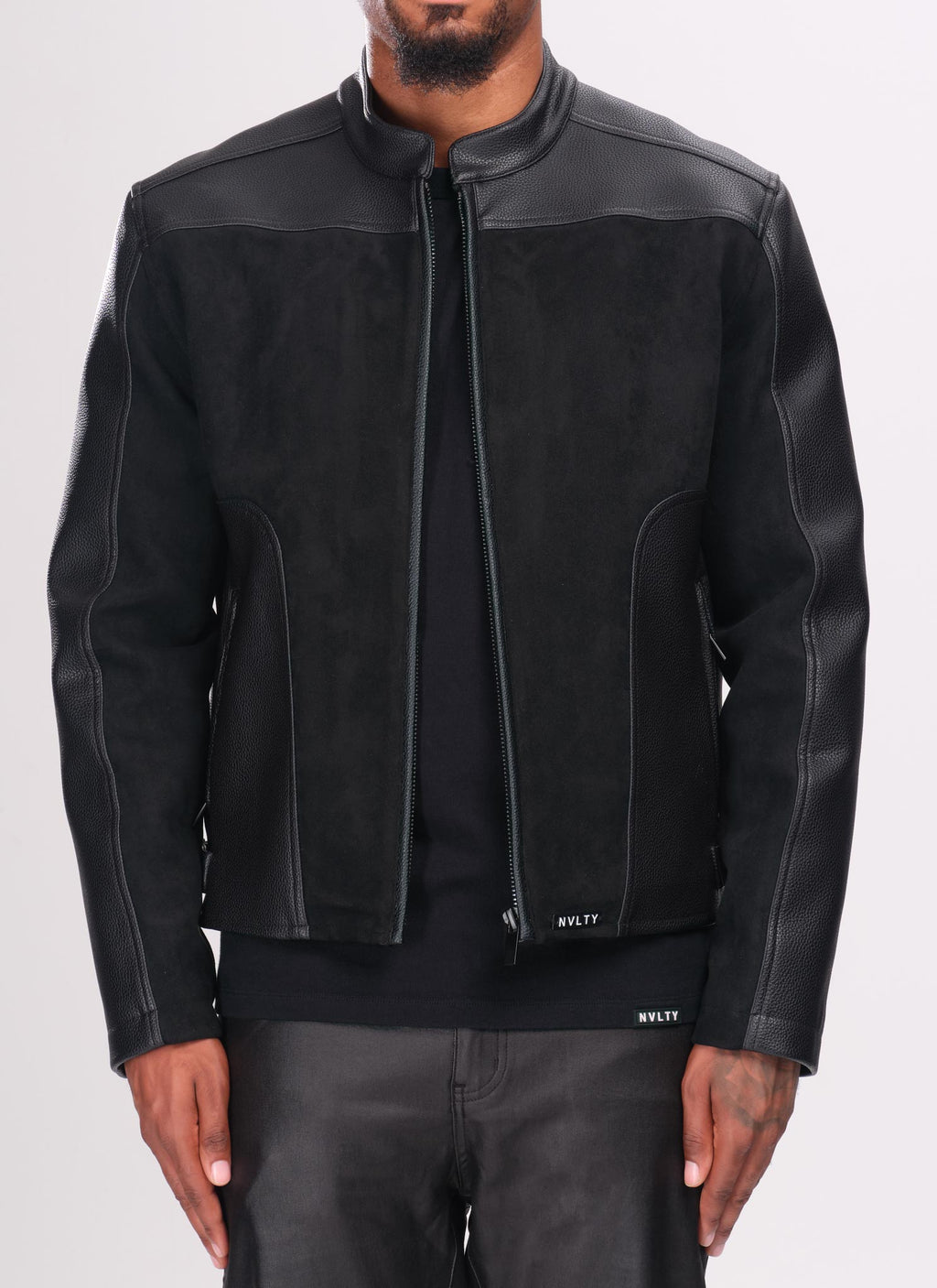 Moto Biker Jacket - Black – US - N V L T Y