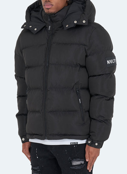 NVLTY - Essential Puffer Jacket - Black – US - N V L T Y