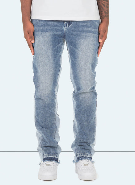 NVLTY - Womens Vintage Flare Jeans - Blue – US - N V L T Y