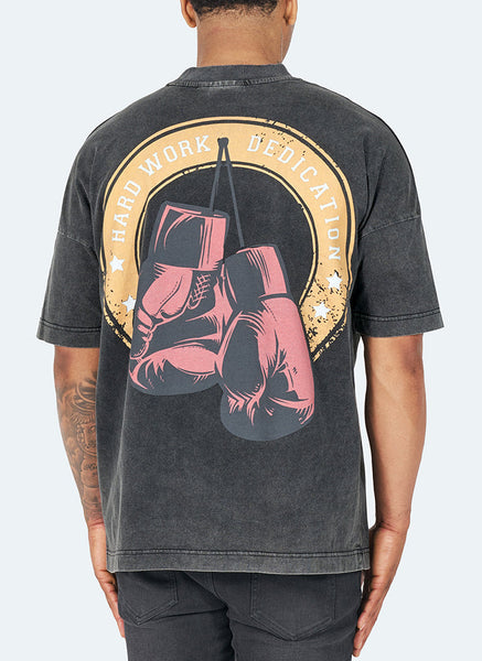 Undisputed T-Shirt - Washed Black – US - N V L T Y