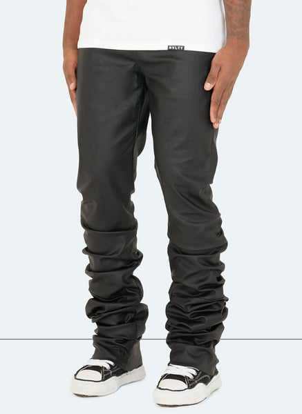 Vintage Stacked Wax Jeans - Black – US - N V L T Y